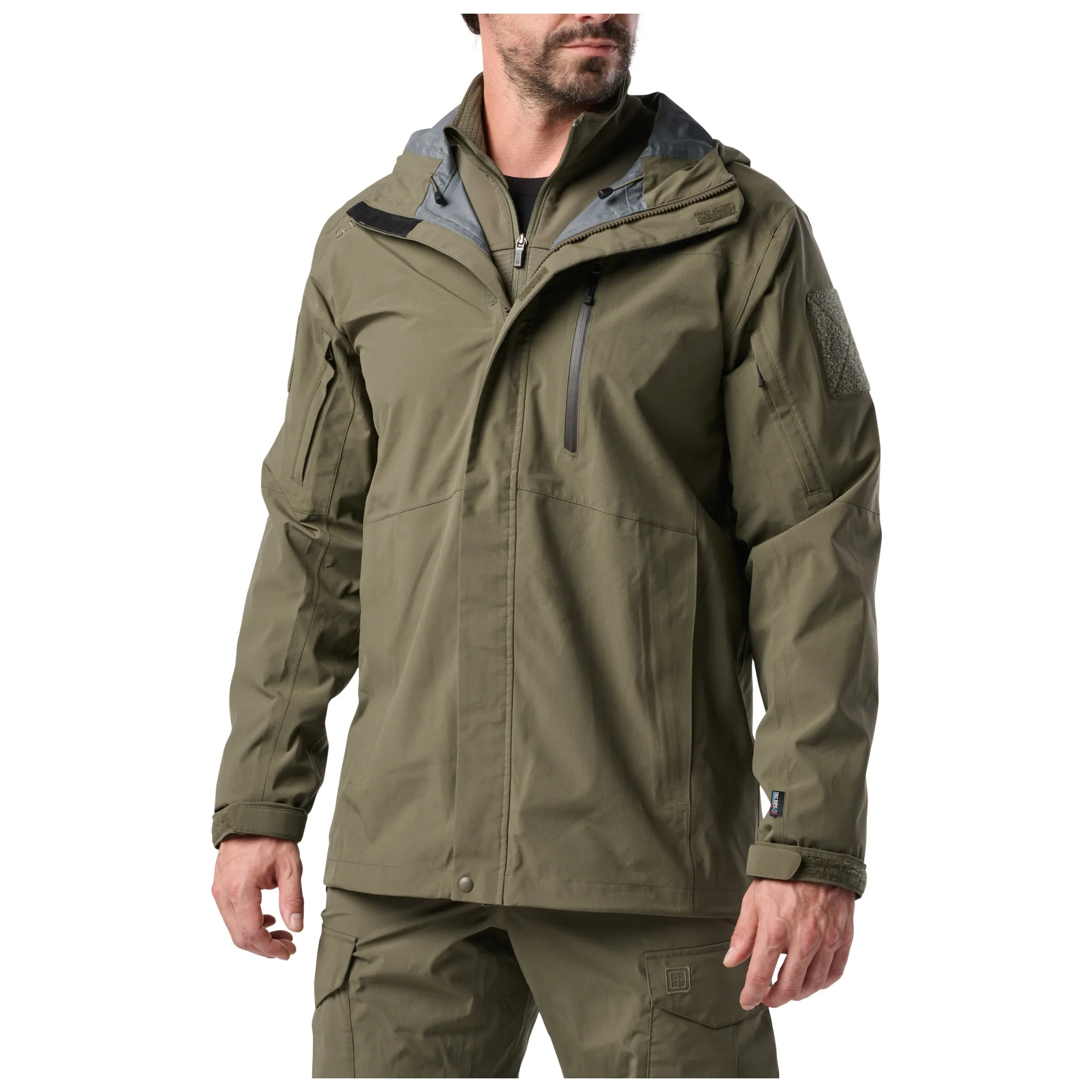 Force Rainshell Jacket Ranger Green X-Small