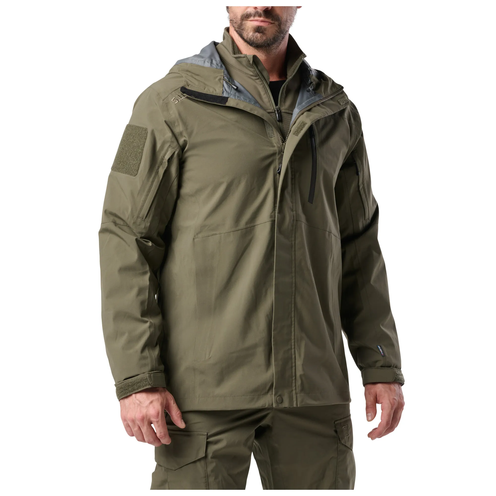 Force Rainshell Jacket Ranger Green X-Small
