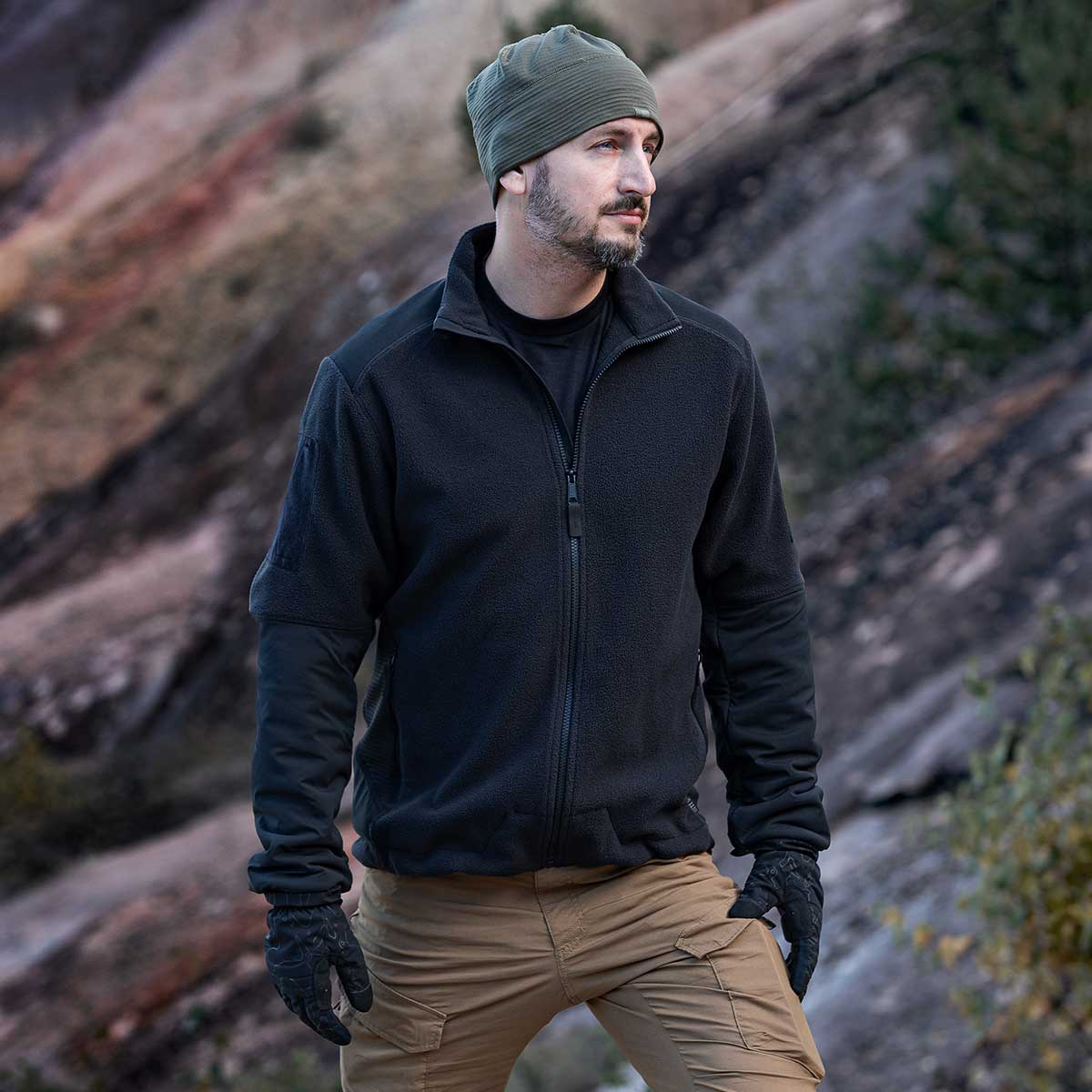 Bastion Tactical Fleece Ranger Green X-Small