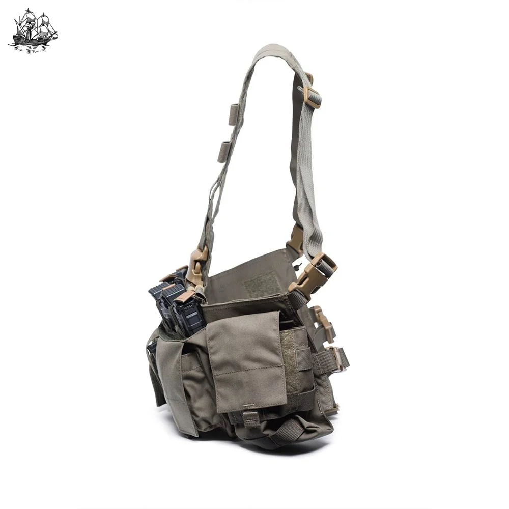 Gen V Split Front Chest Rig Ranger Green
